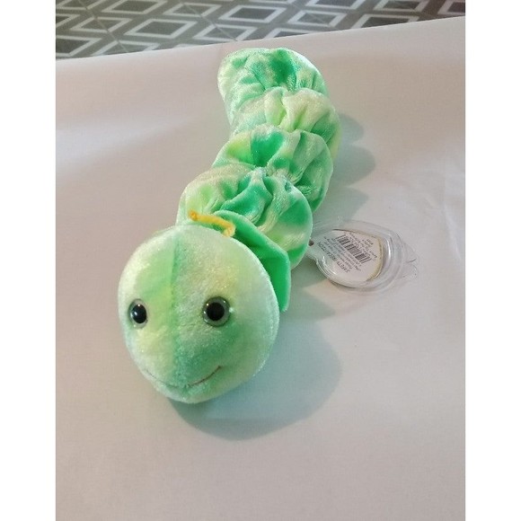 Toys | Ty Beanie Babies Squirmy The Worm | Poshmark